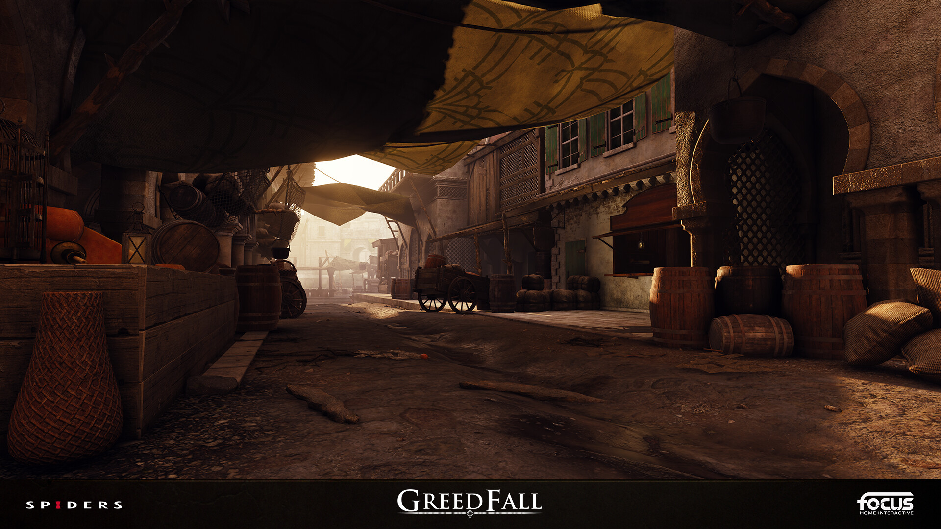 Frederic Chemin - Greedfall - city
