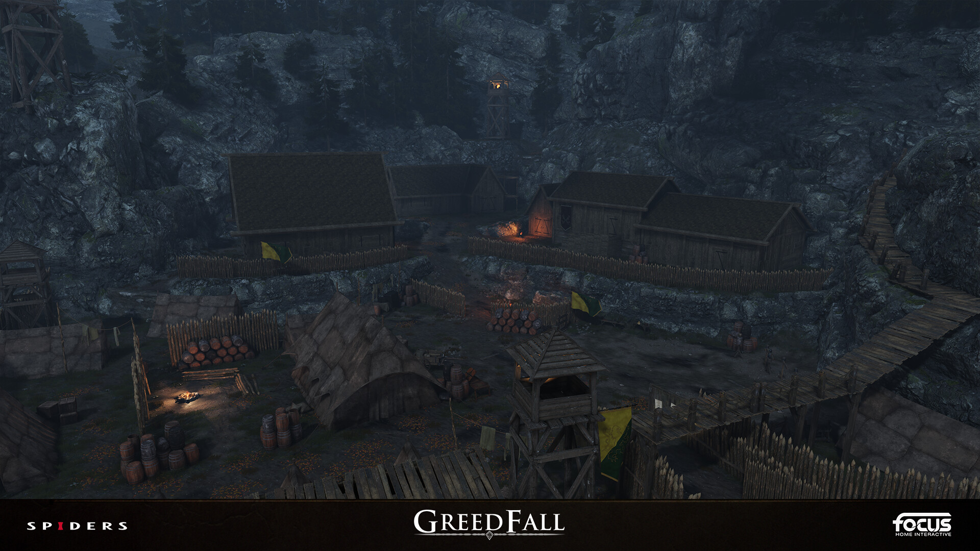 Frederic Chemin - Greedfall - city