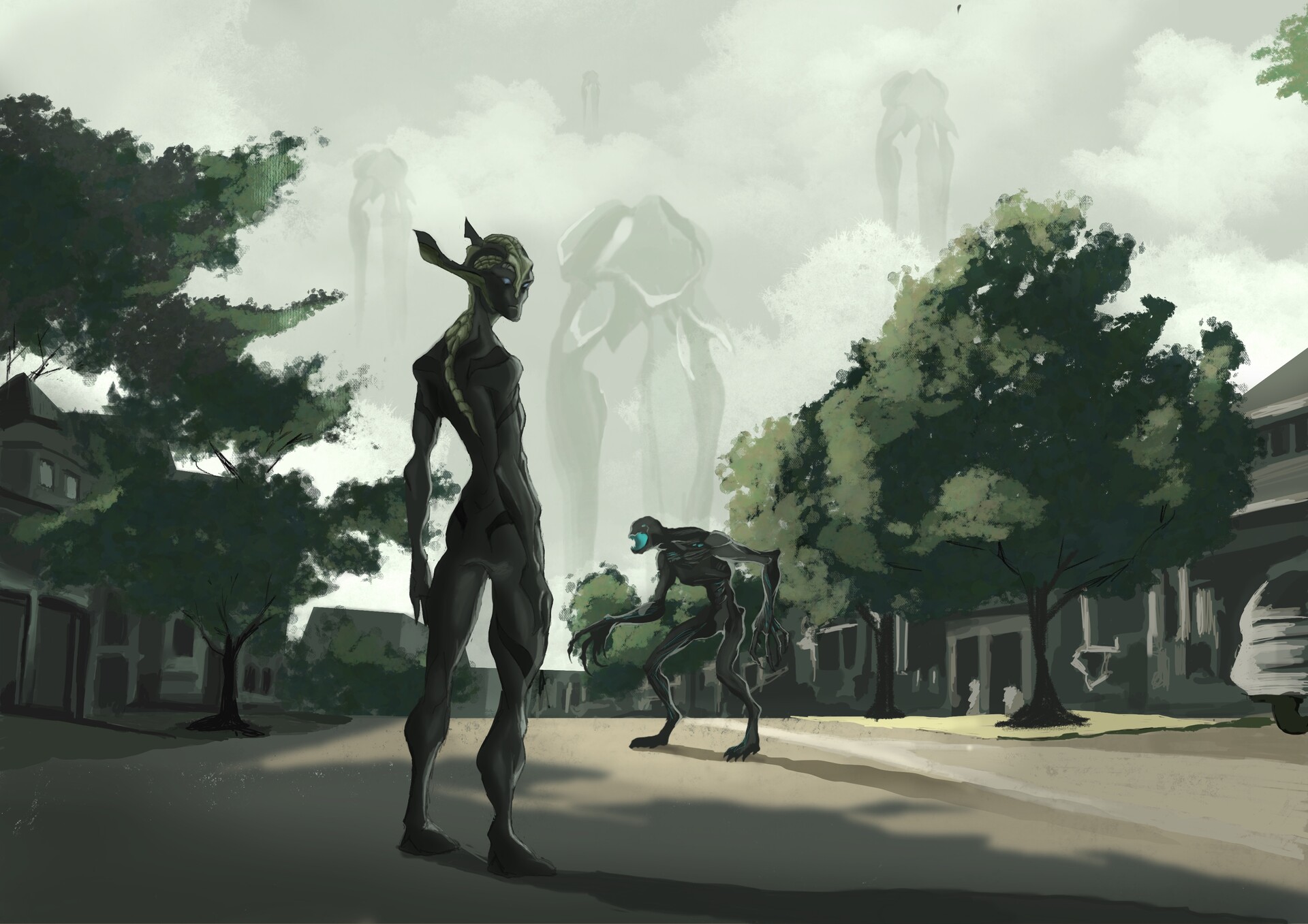 ArtStation - Alien Invasion