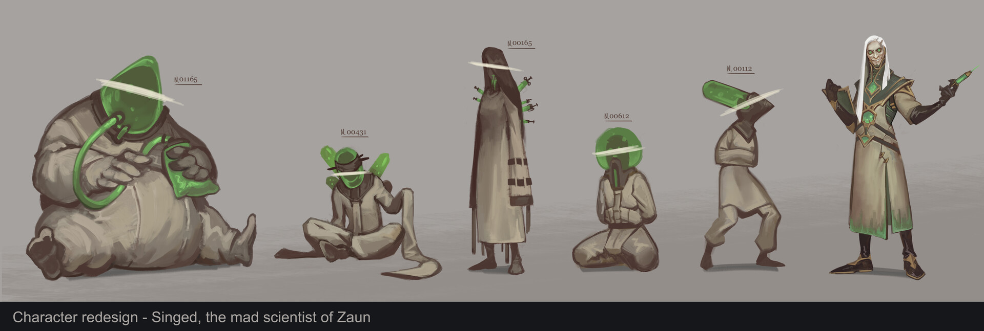 Mad Scientist Singed