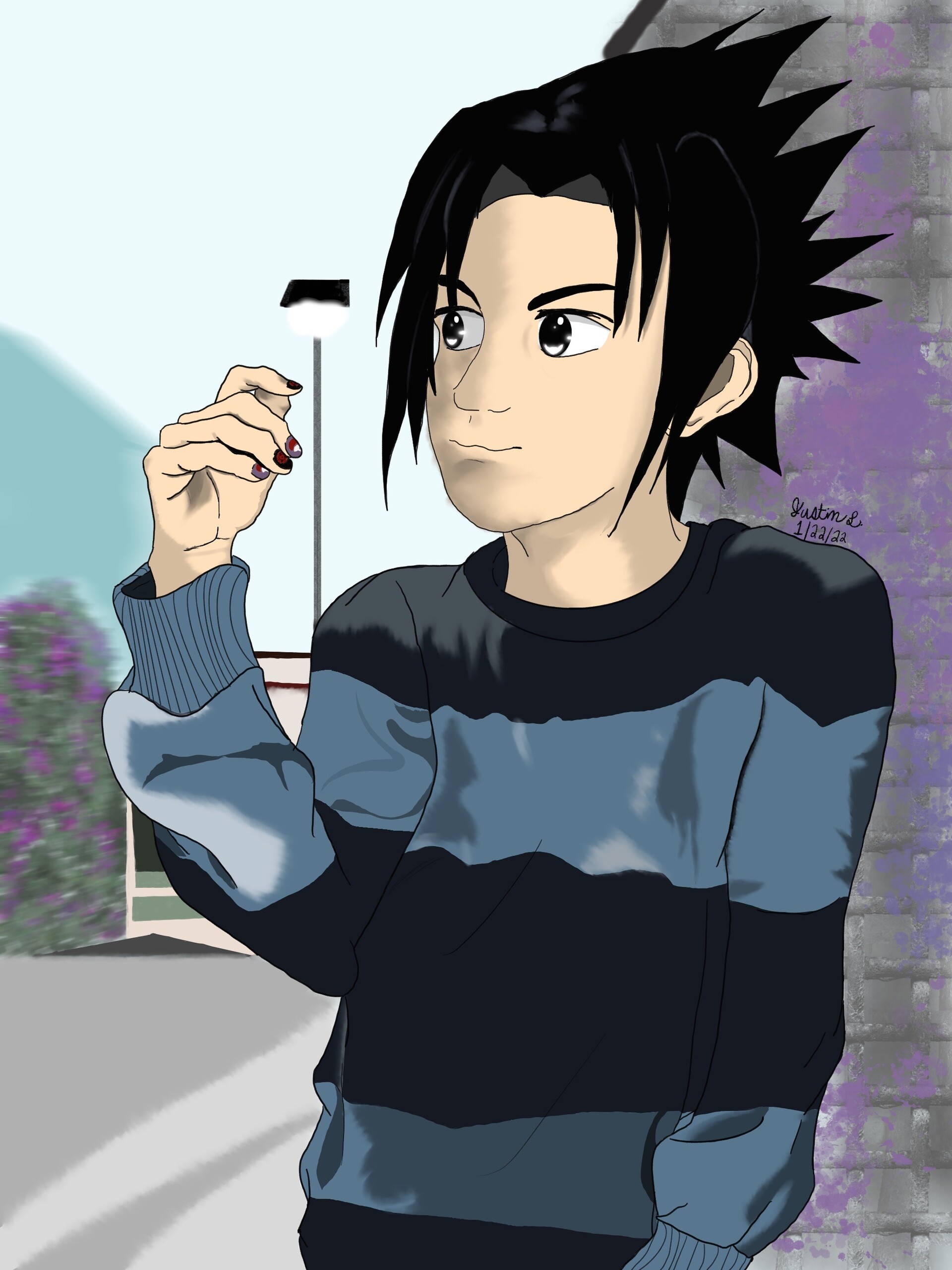 ArtStation - Uchiha Sasuke