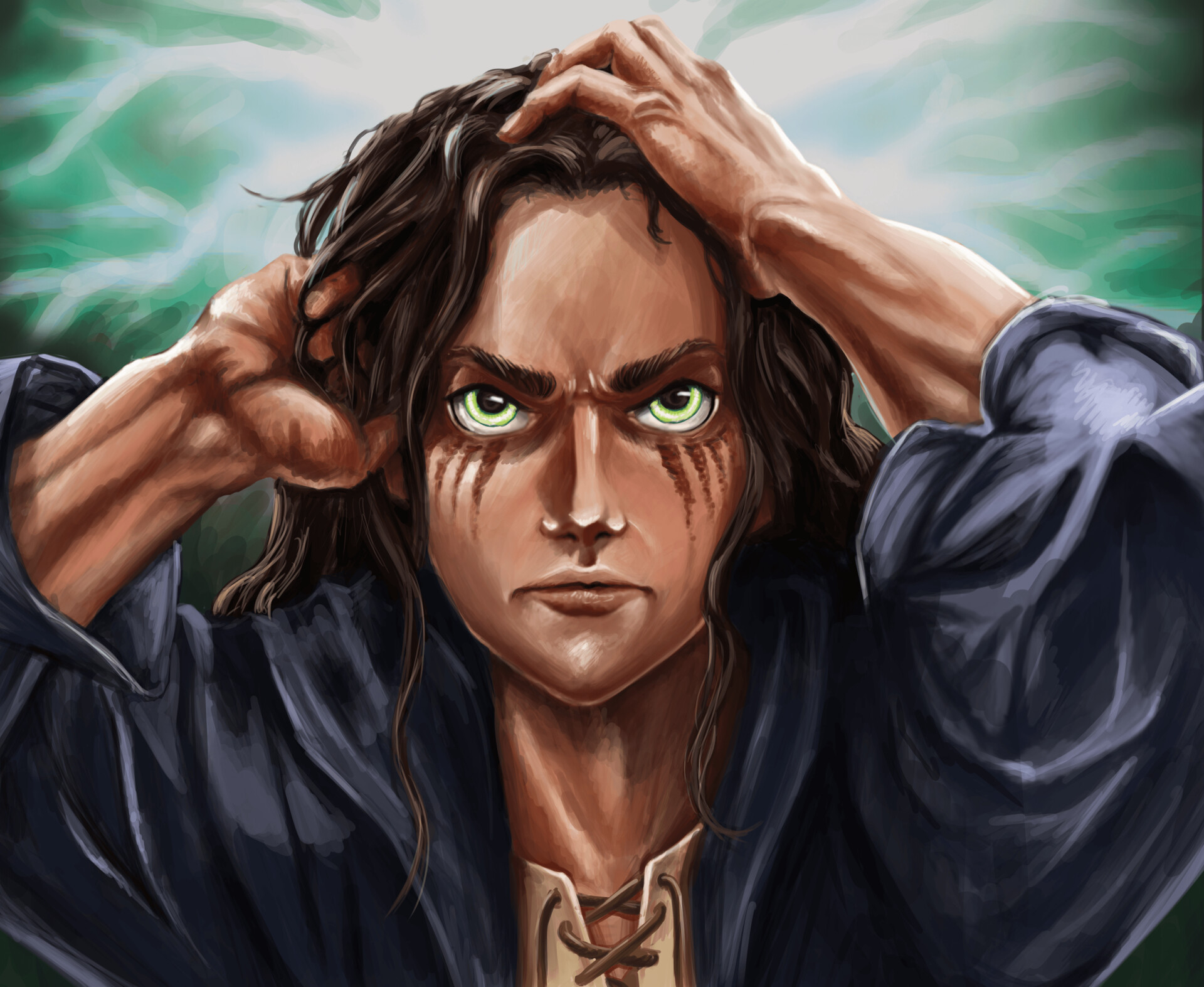 ArtStation - the desesperate Jaeger