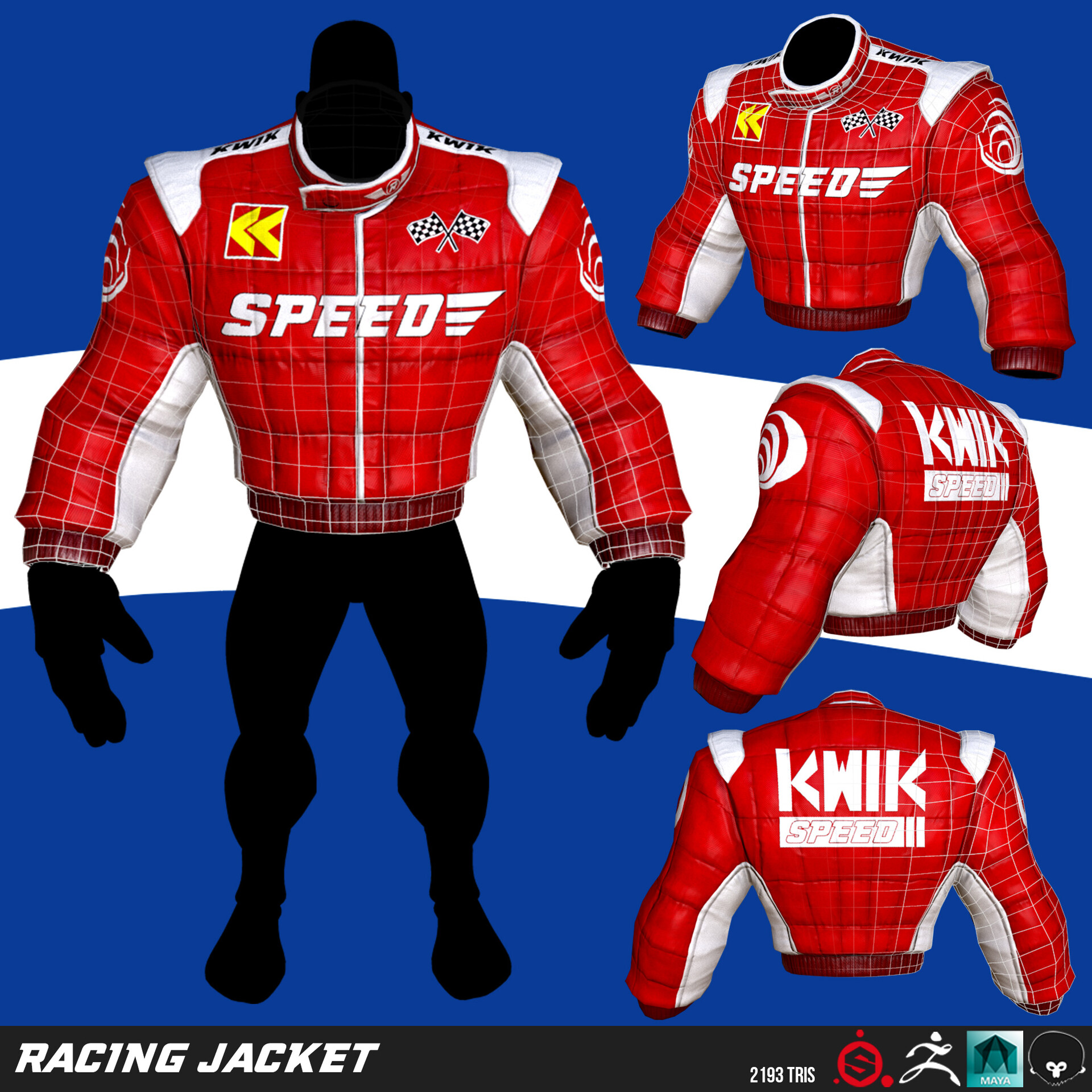 ArtStation - Racing Jacket