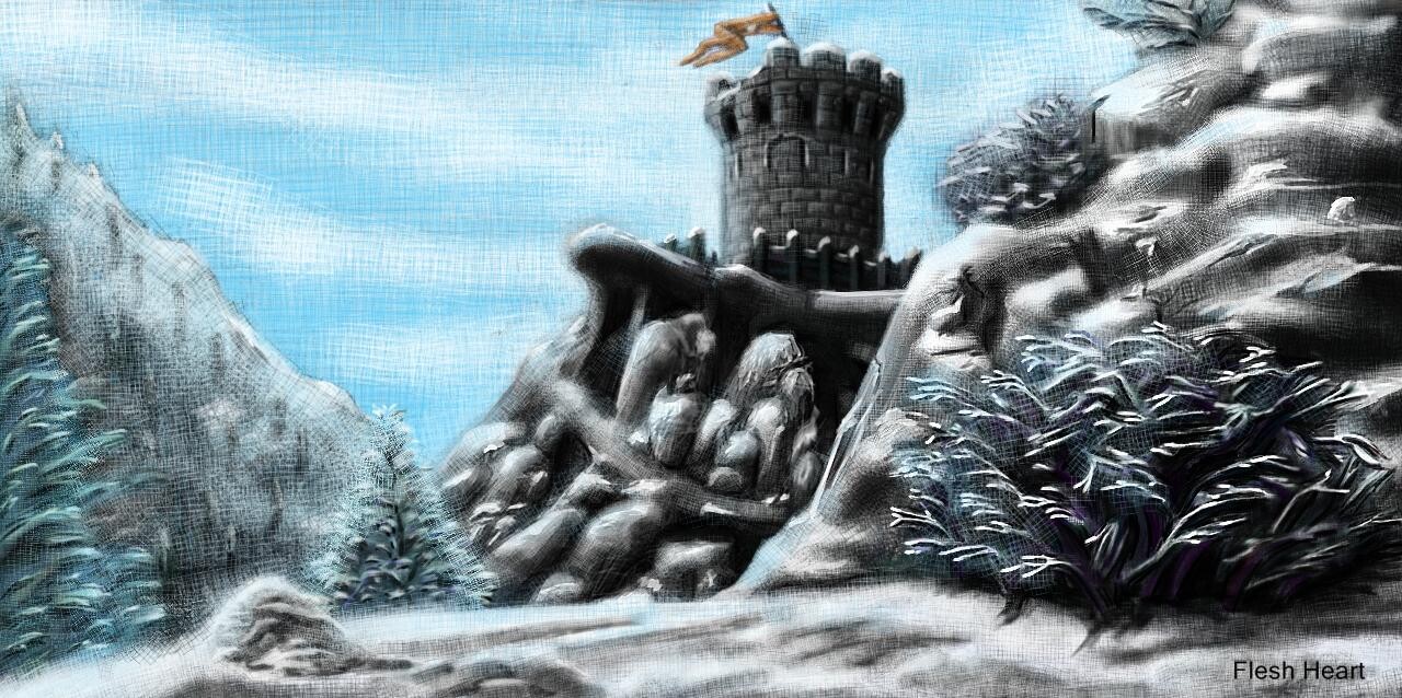 Flesh Heart - Fortress in the mountains