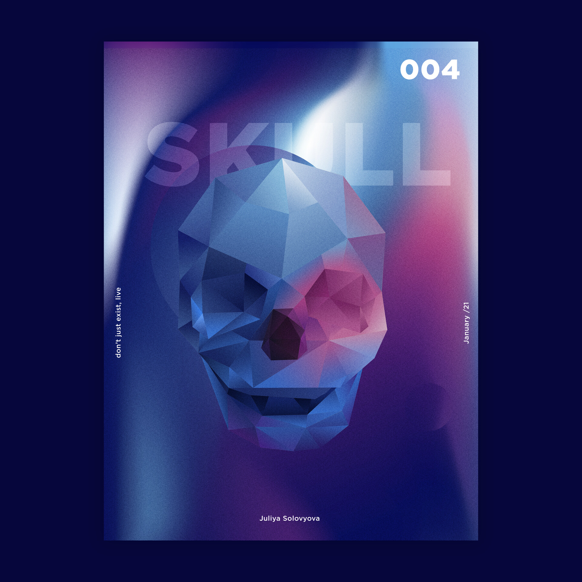 ArtStation - Skull poster