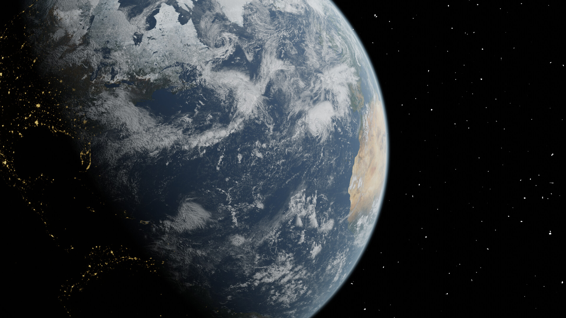 ArtStation - Realistic Earth