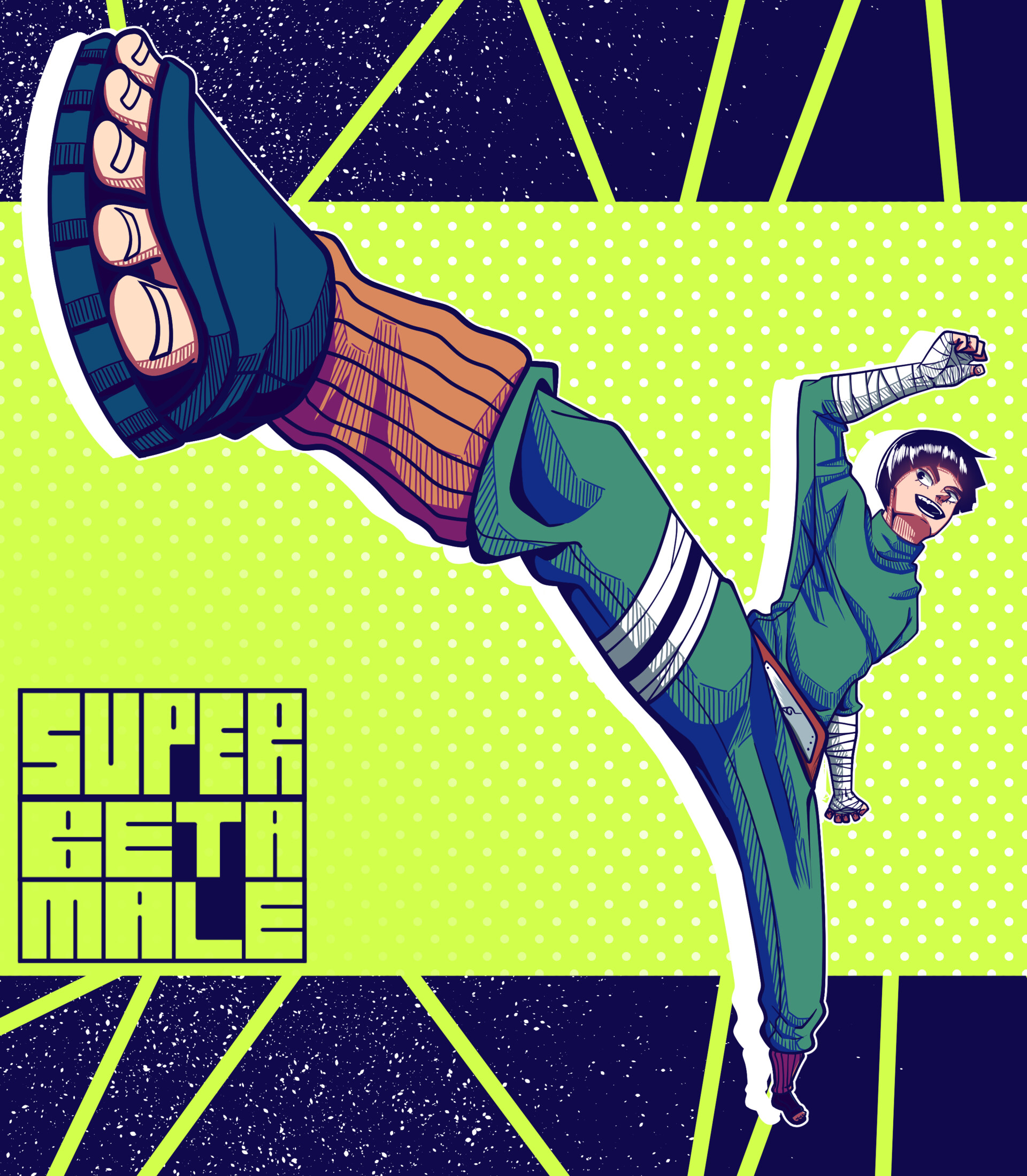 ArtStation - Rock Lee is best boy