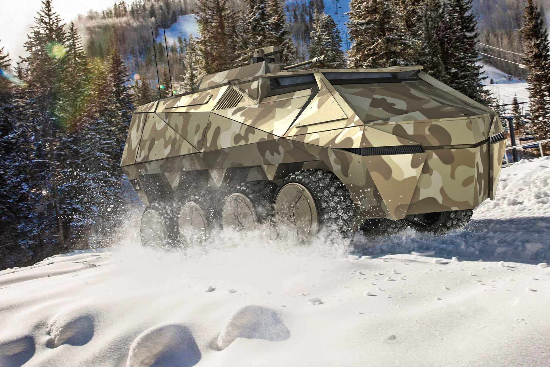 Sercan Akduman - Sabertooth Armoured Vehicle