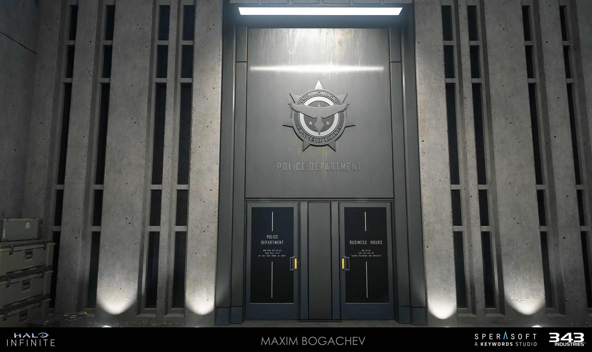 Maxim Bogachev - Halo Infinite - Streets