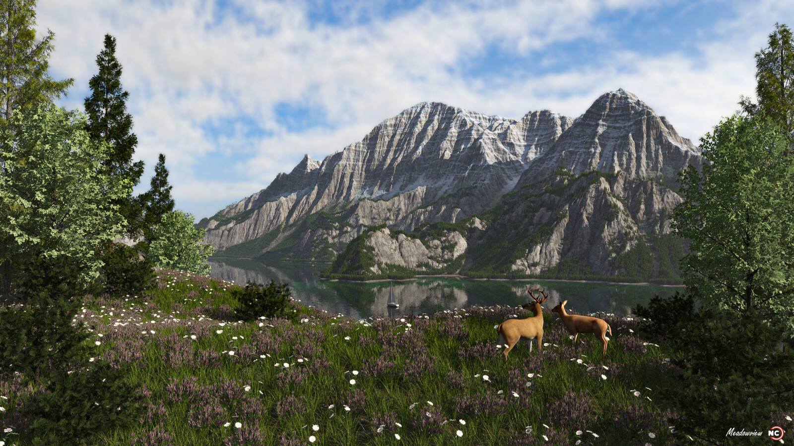 ArtStation - Medow View