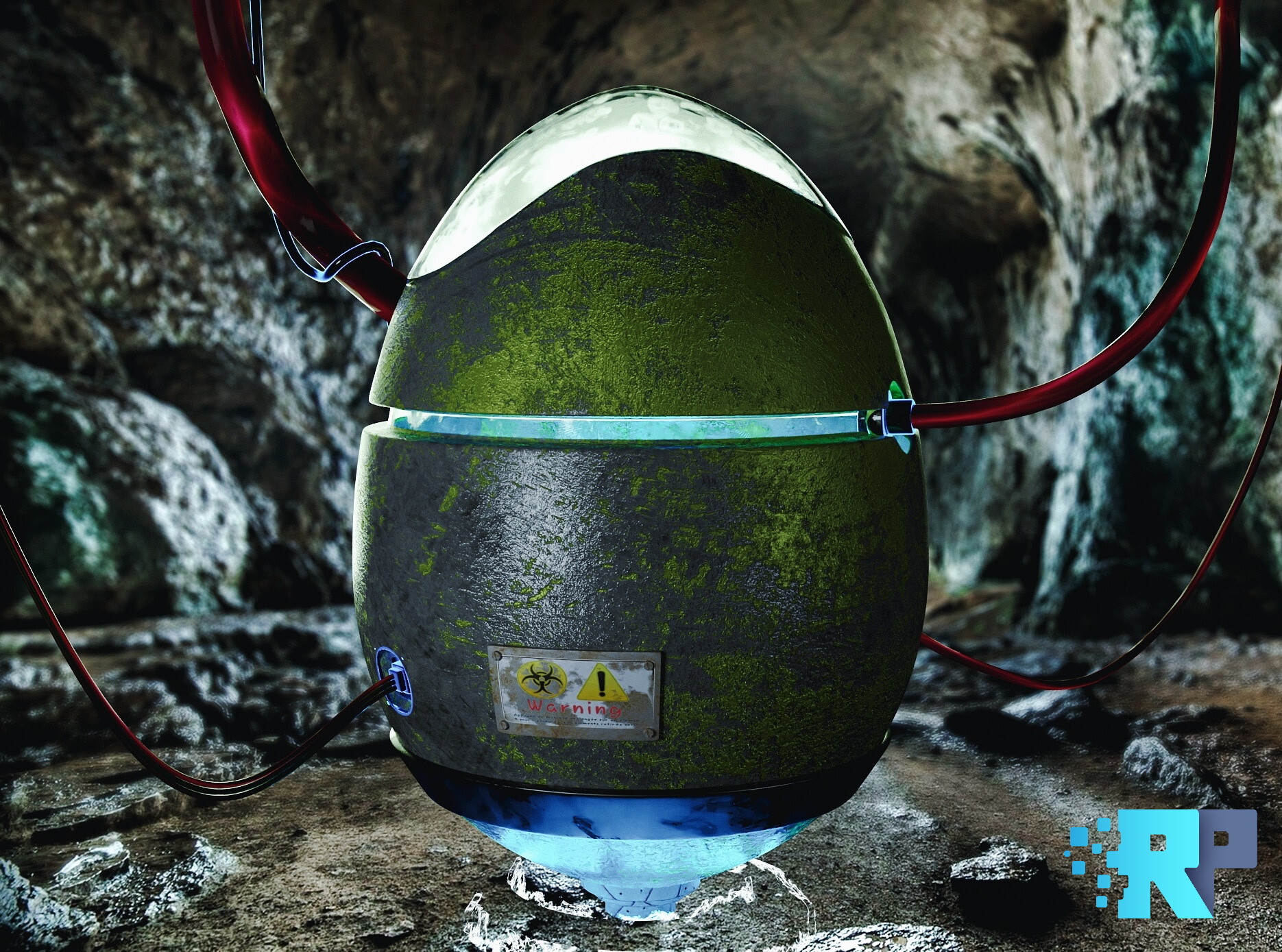 ArtStation - alien egg