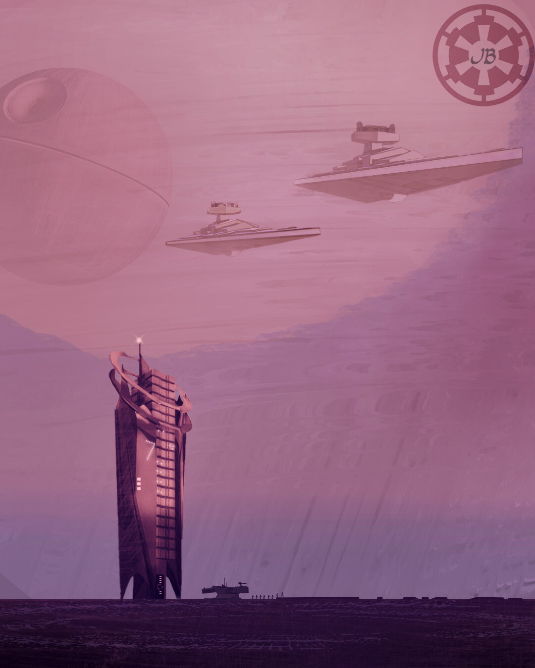 ArtStation - Star Scraper Star Wars