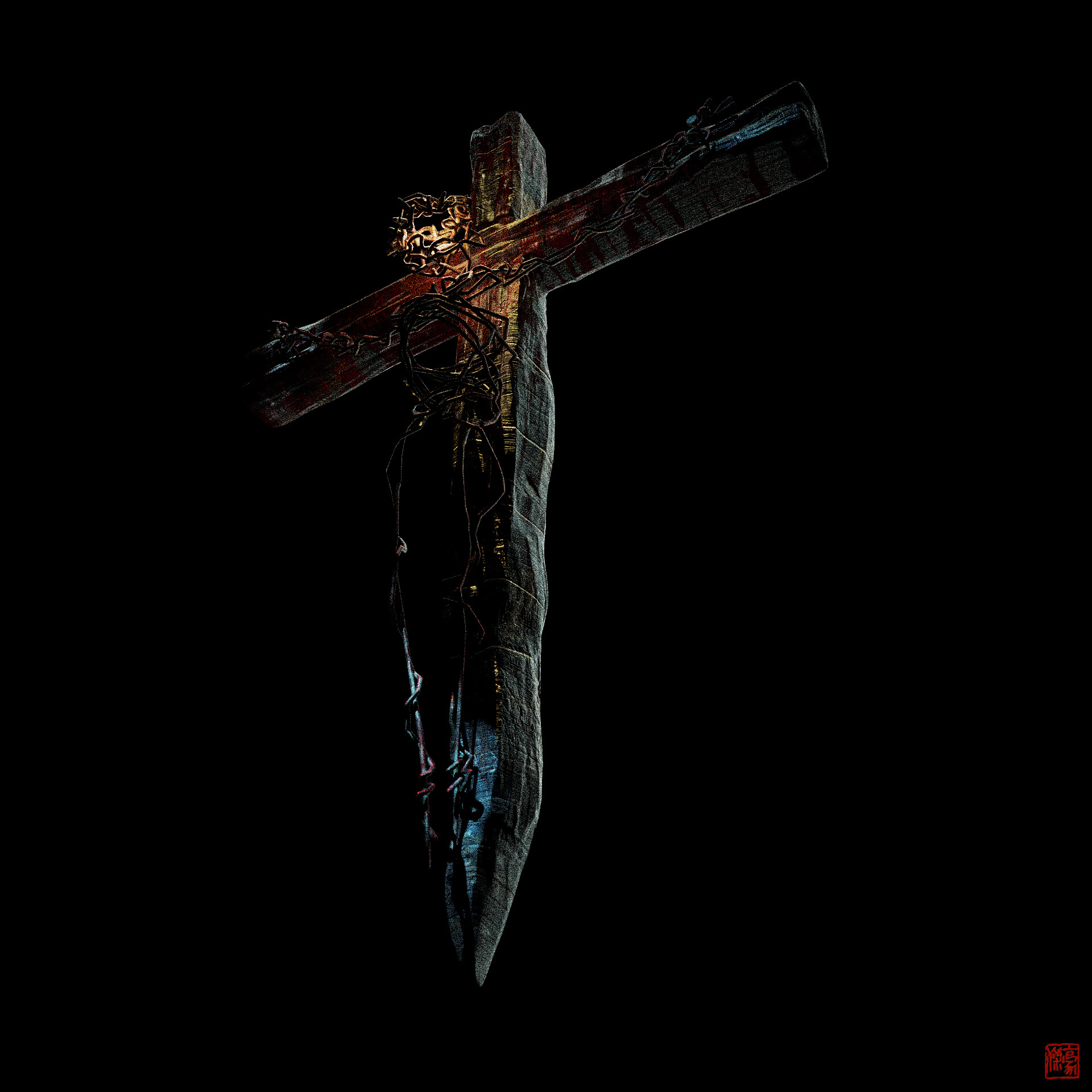 ArtStation - nailed to the cross