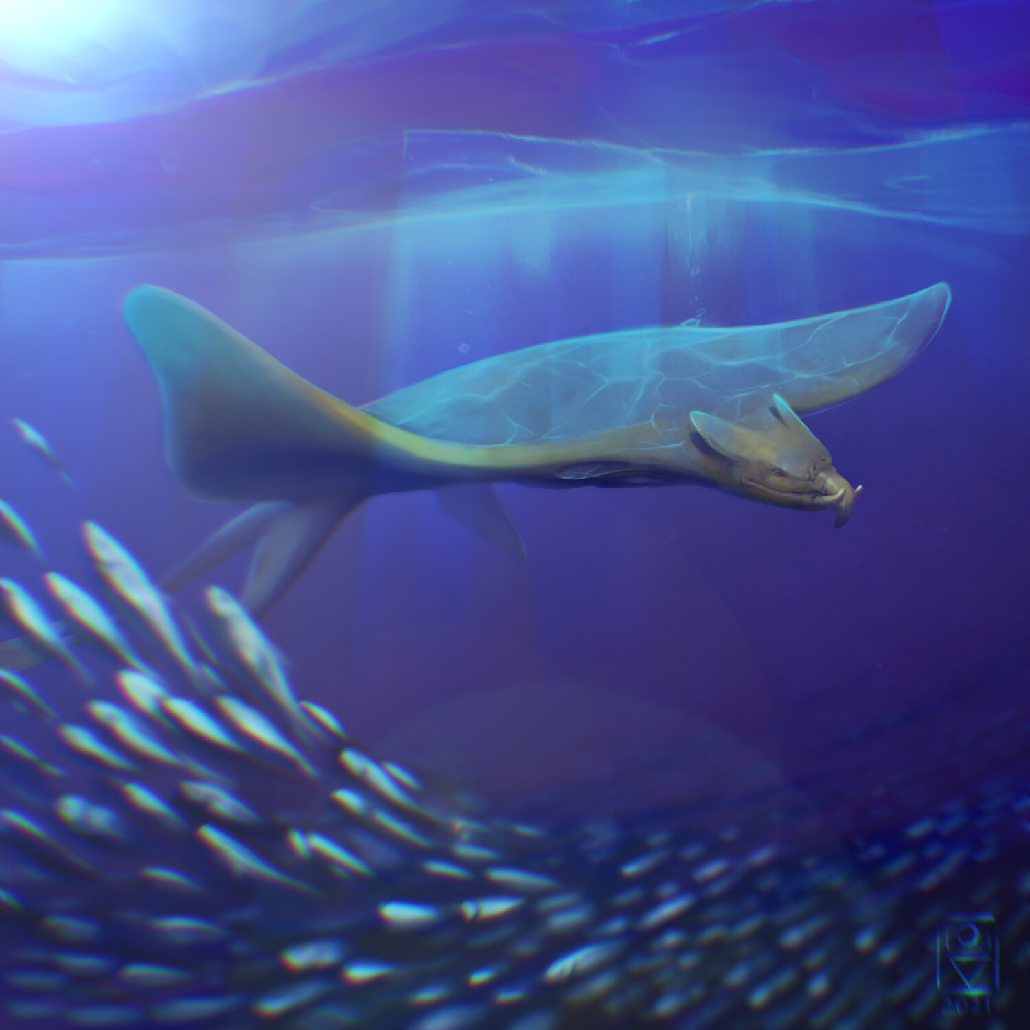 ArtStation - water griffin