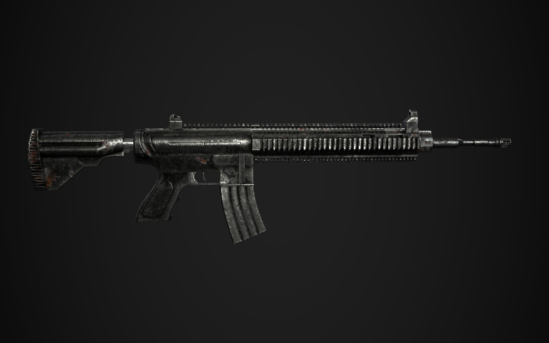 ArtStation - M416 Gun ( game ready )