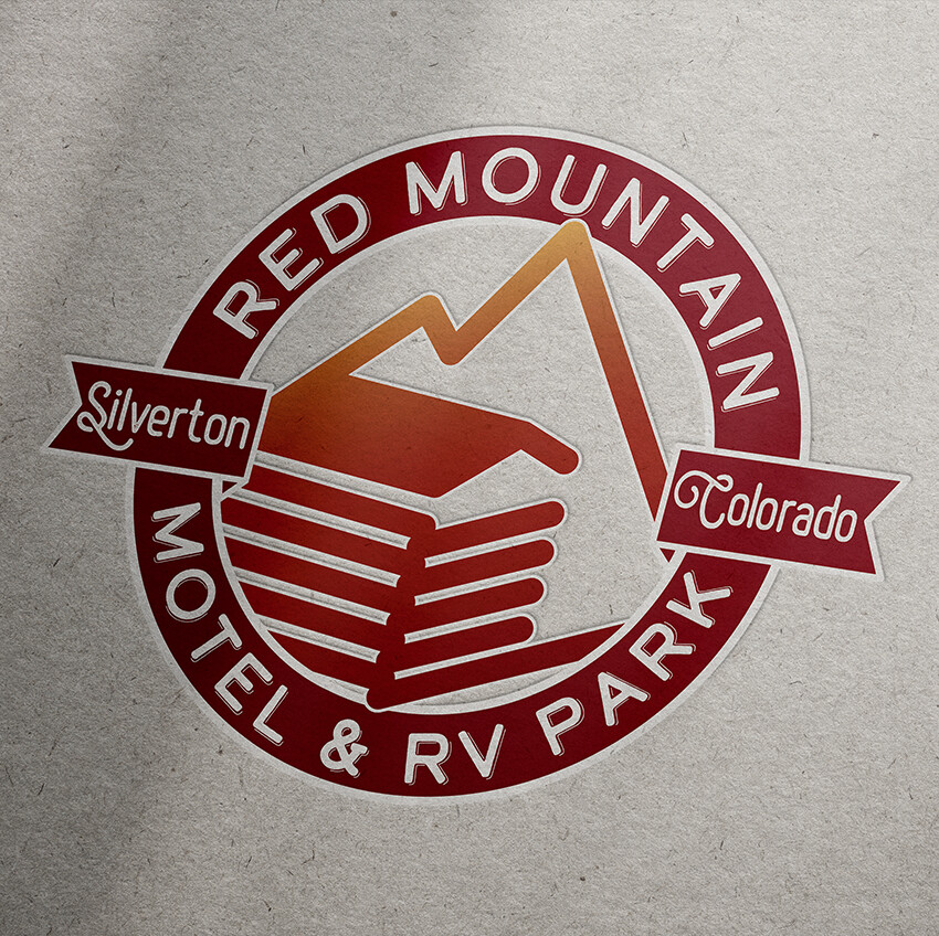 ArtStation - Red Mountain Logo Design