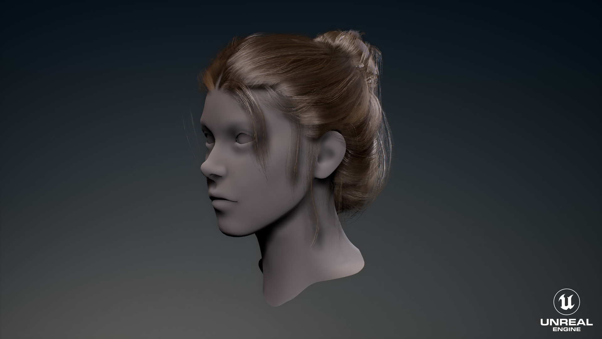 ArtStation - Messy Bun