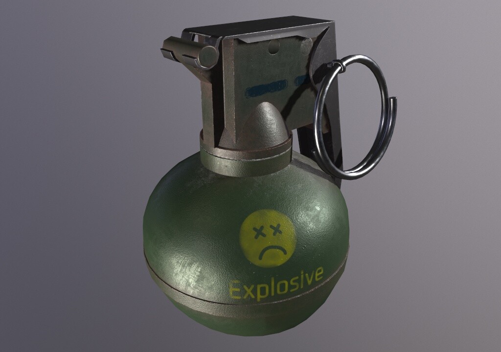 ArtStation - Grenade [student personal practise]