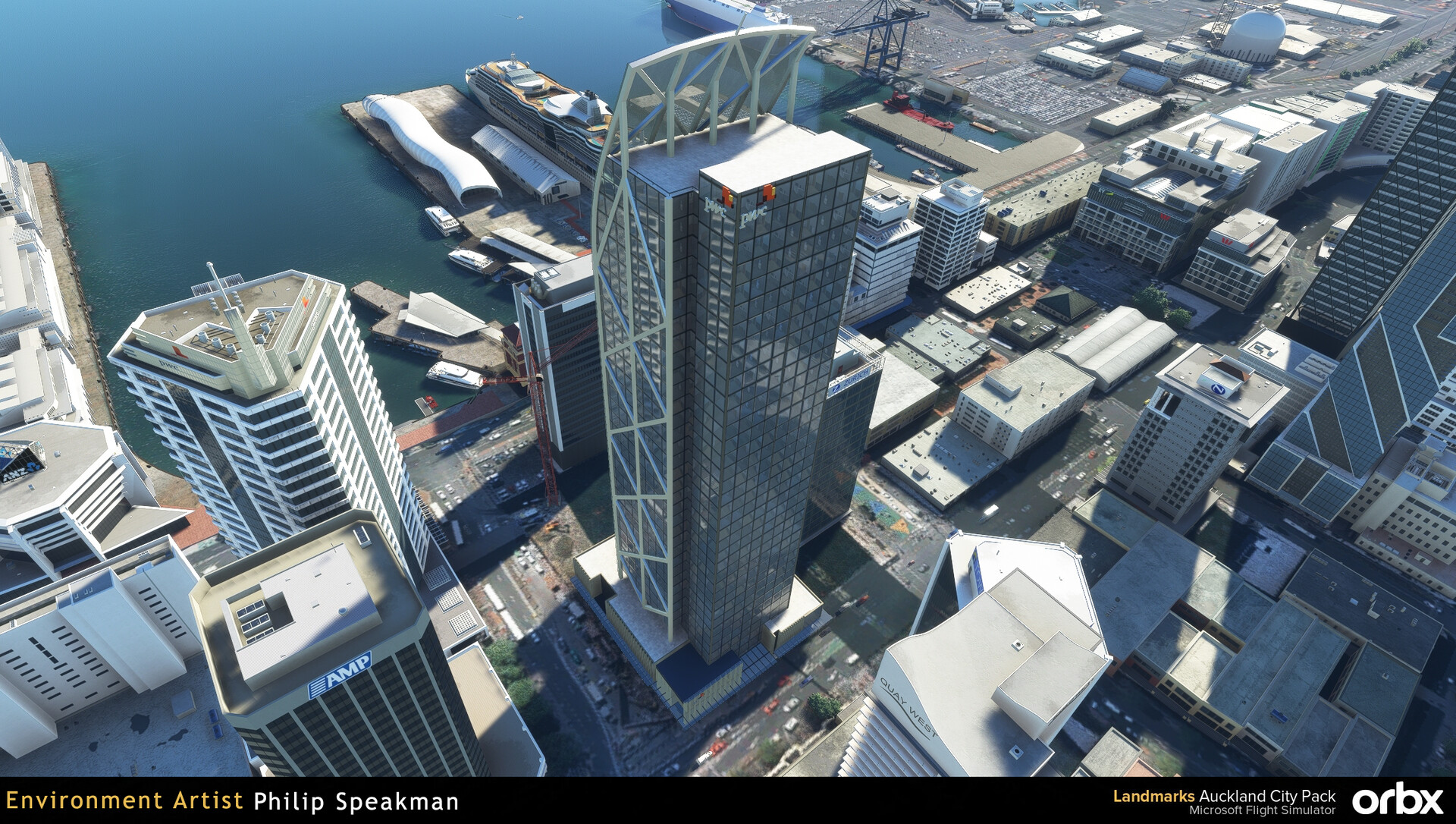 Philip Speakman - PWC Tower - Landmarks Auckland City Pack