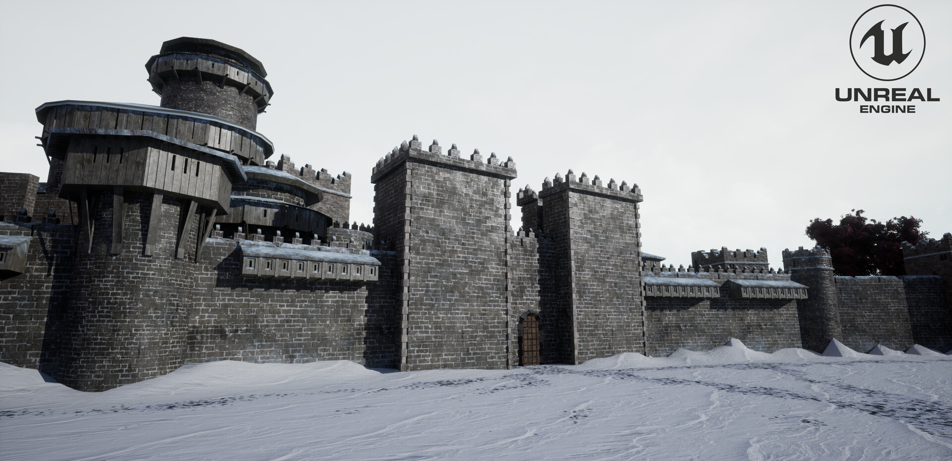 Topo Fighter - Winterfell Game of Thrones UE5
