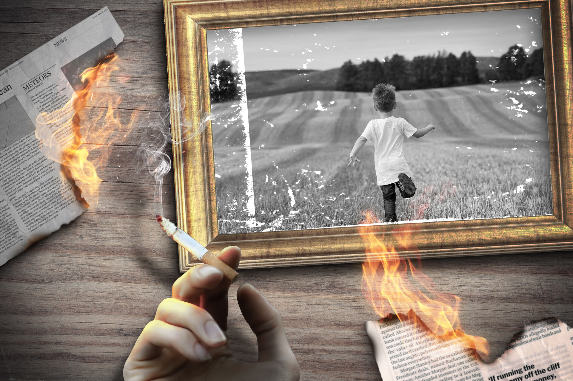 ArtStation - Burning Memories