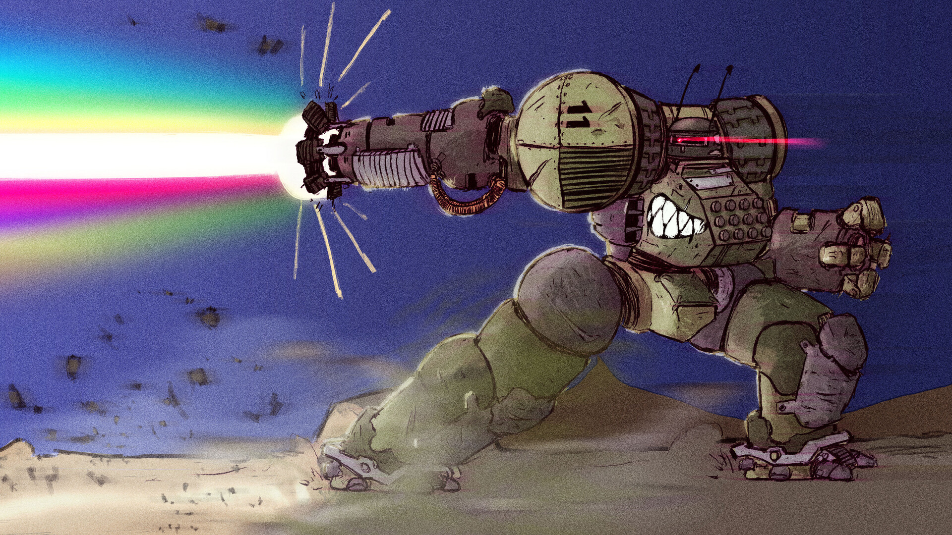 ArtStation - lancer RPG commission