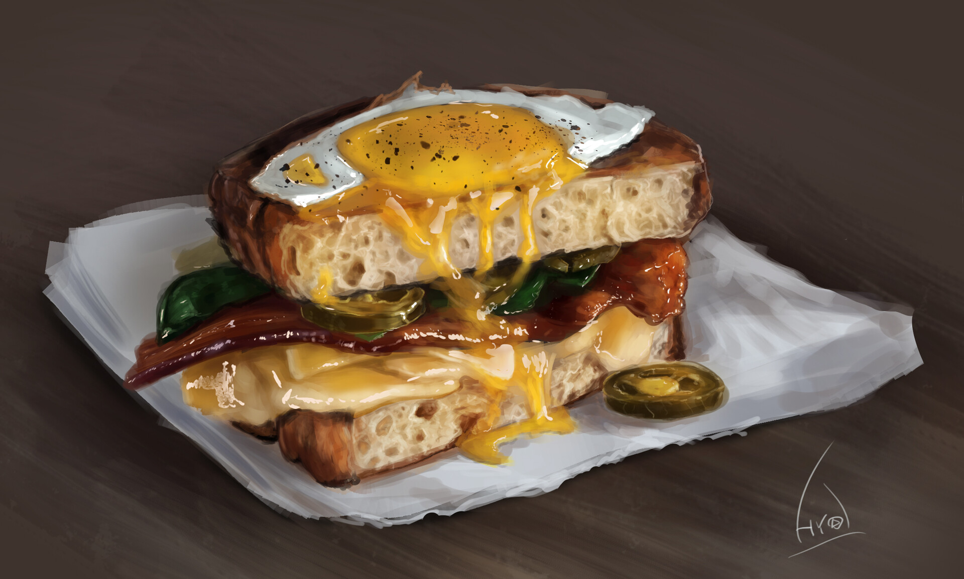 ArtStation - Study Sandwich
