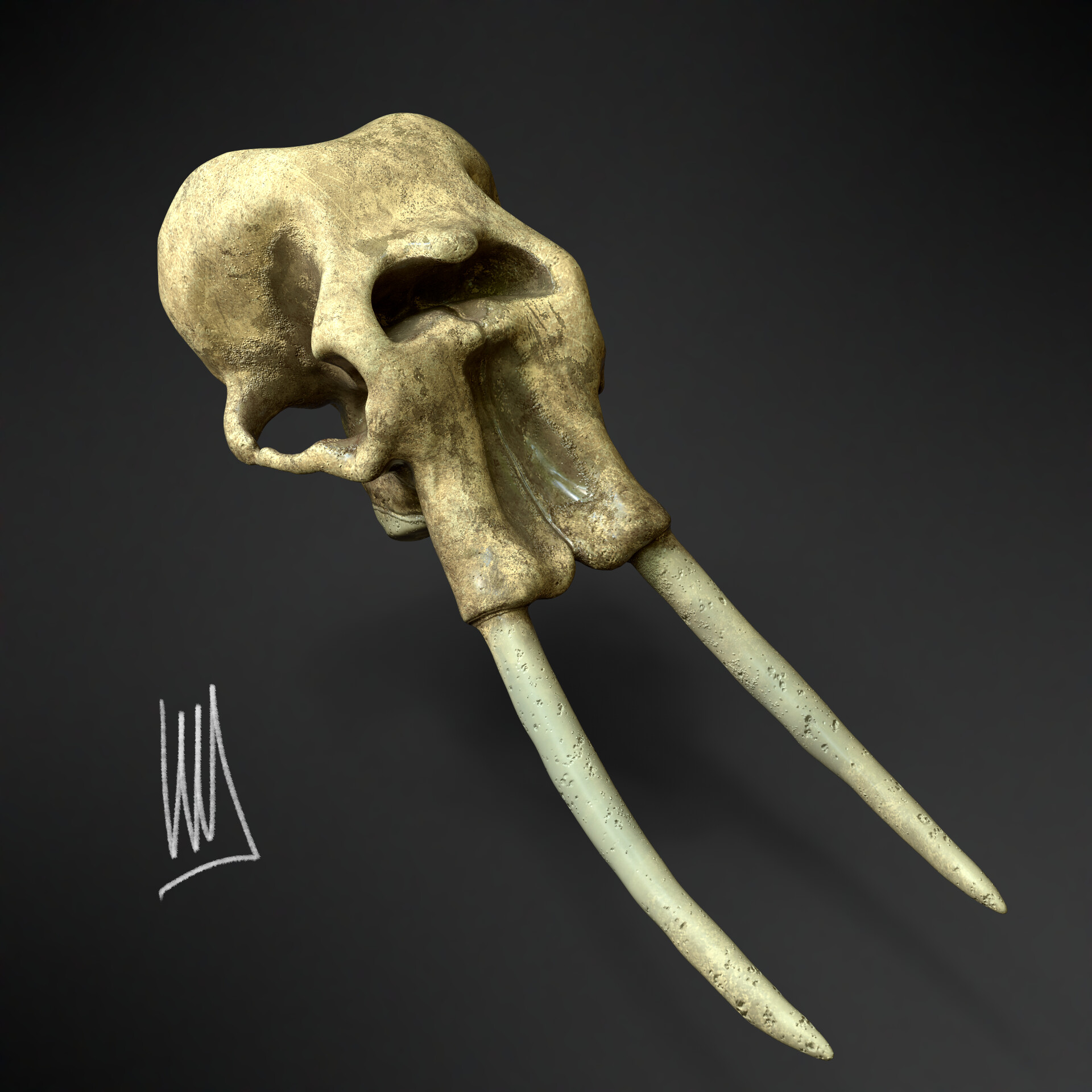 ArtStation - Mammoth Skull