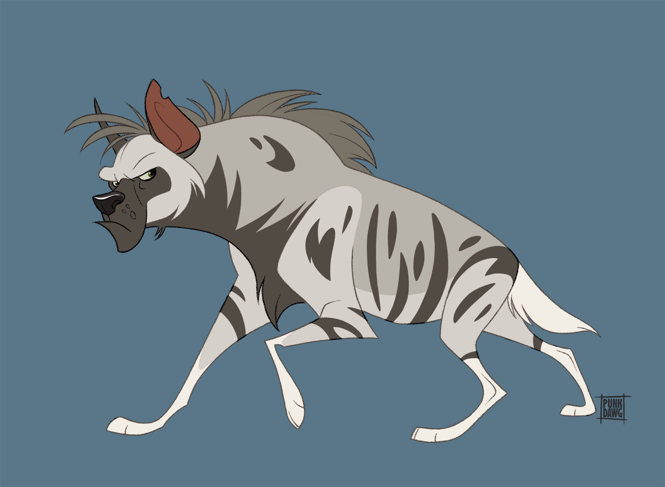 ArtStation - Striped Hyena