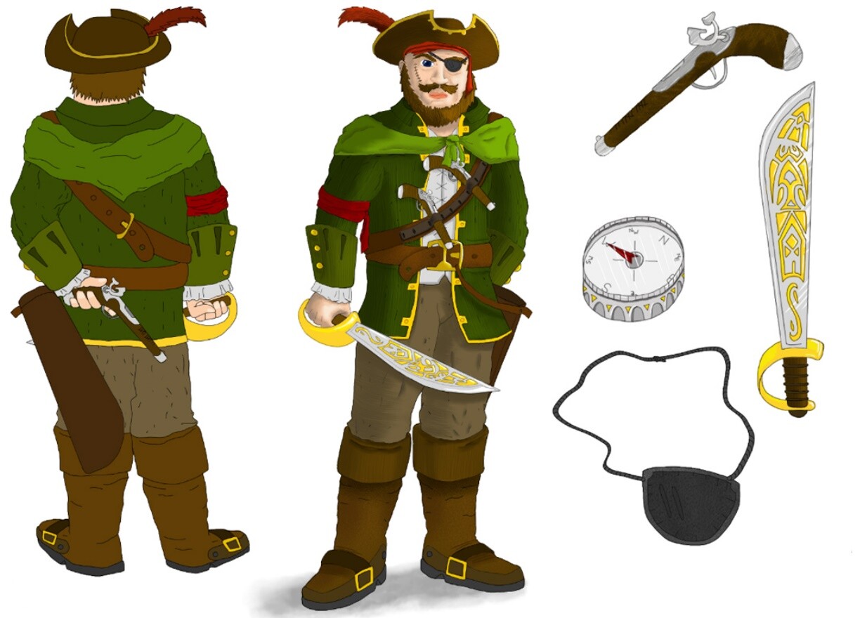 ArtStation - Pirate Concepts
