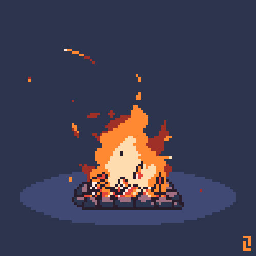 ArtStation - Happy Fireplace