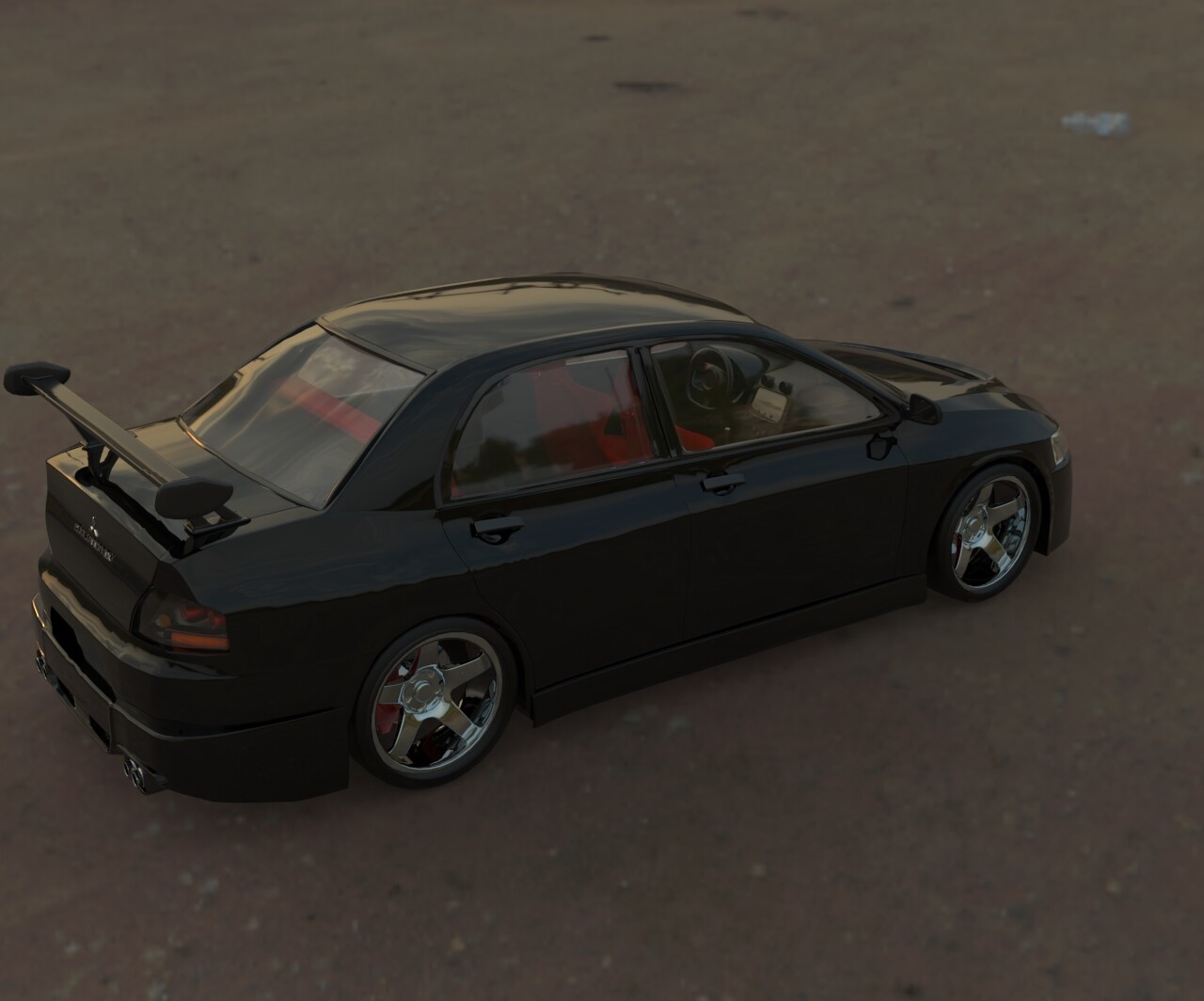 ArtStation - Lancer Evolution