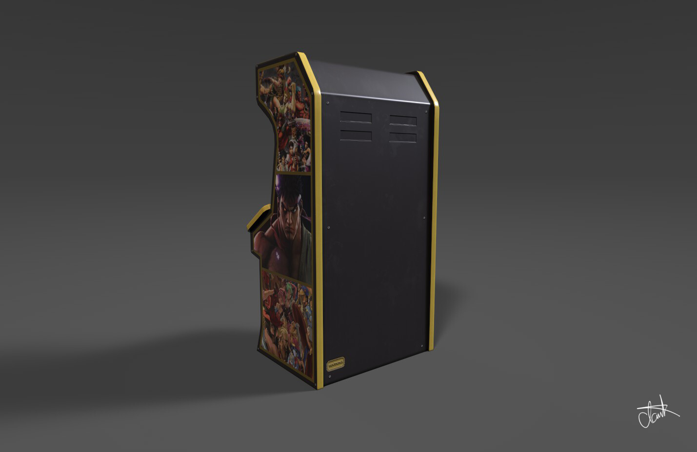 Clark Limer - Stylized Arcade (Street Fighter)