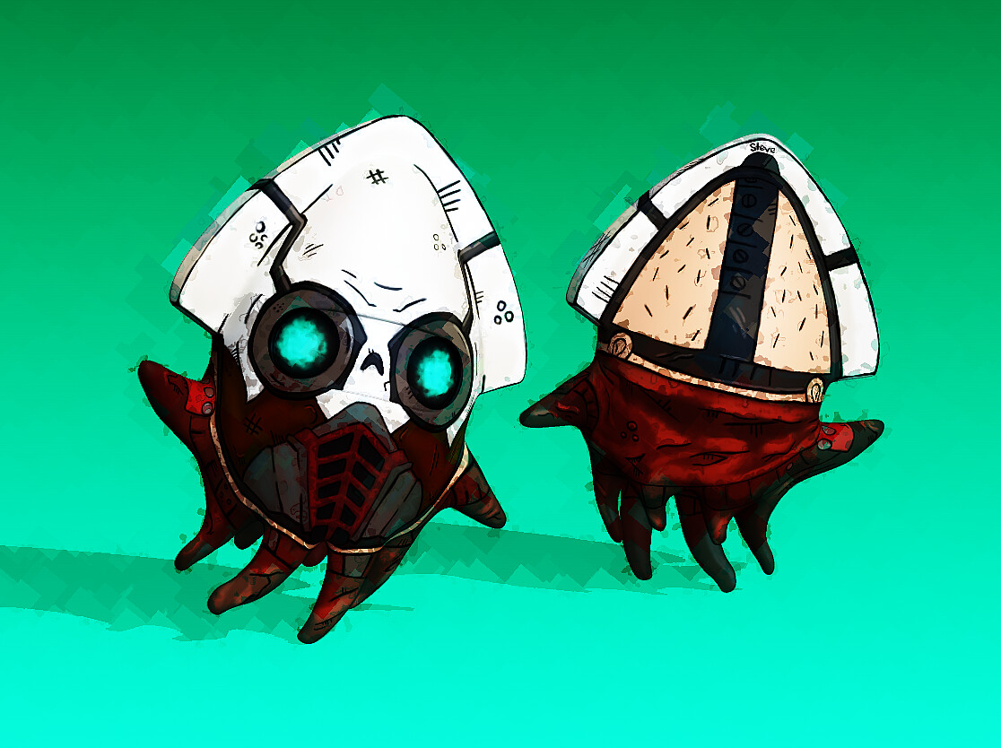 ArtStation - Blooper costume by Kamil Chrapowicki