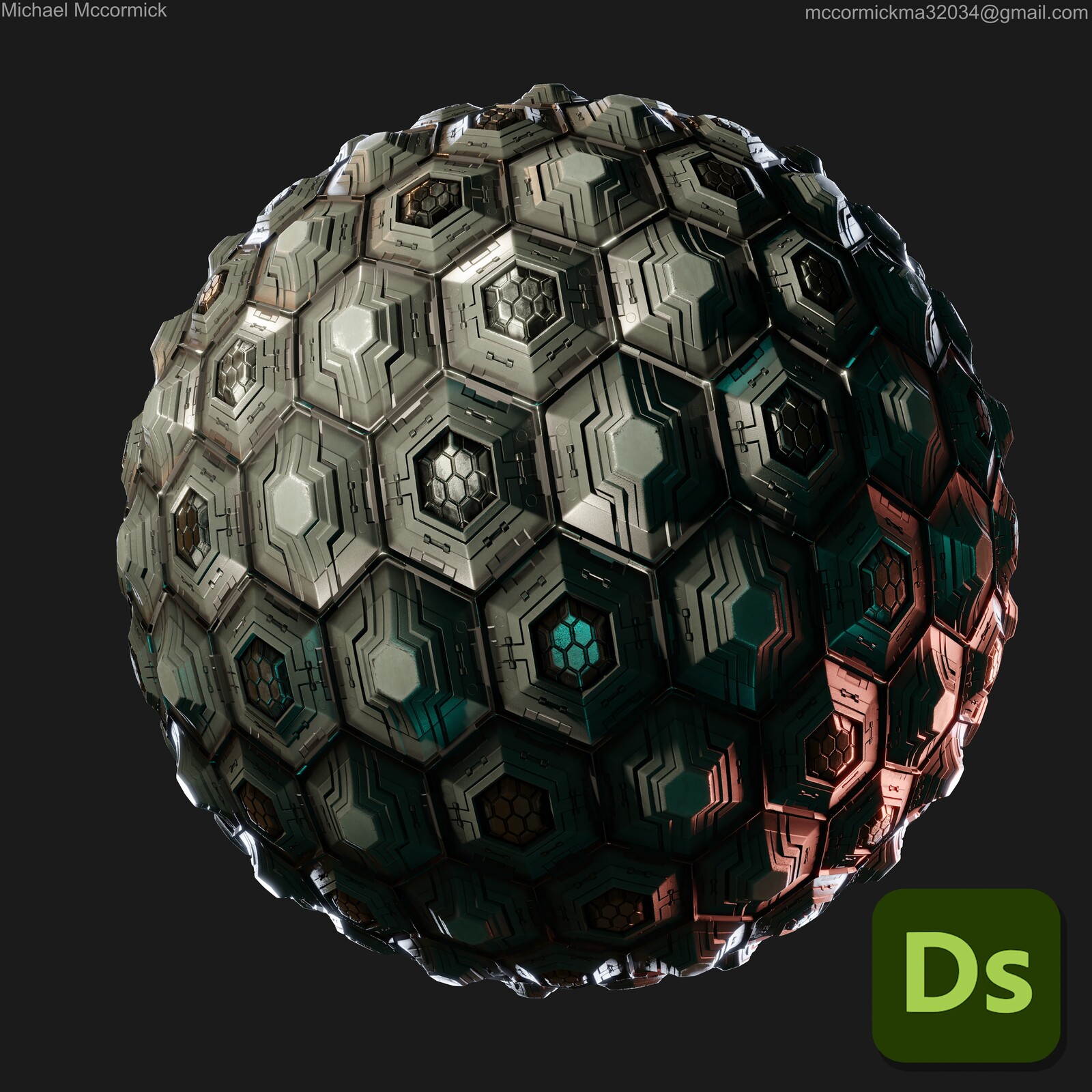 Michael McCormick - Sci Fi Hexagons
