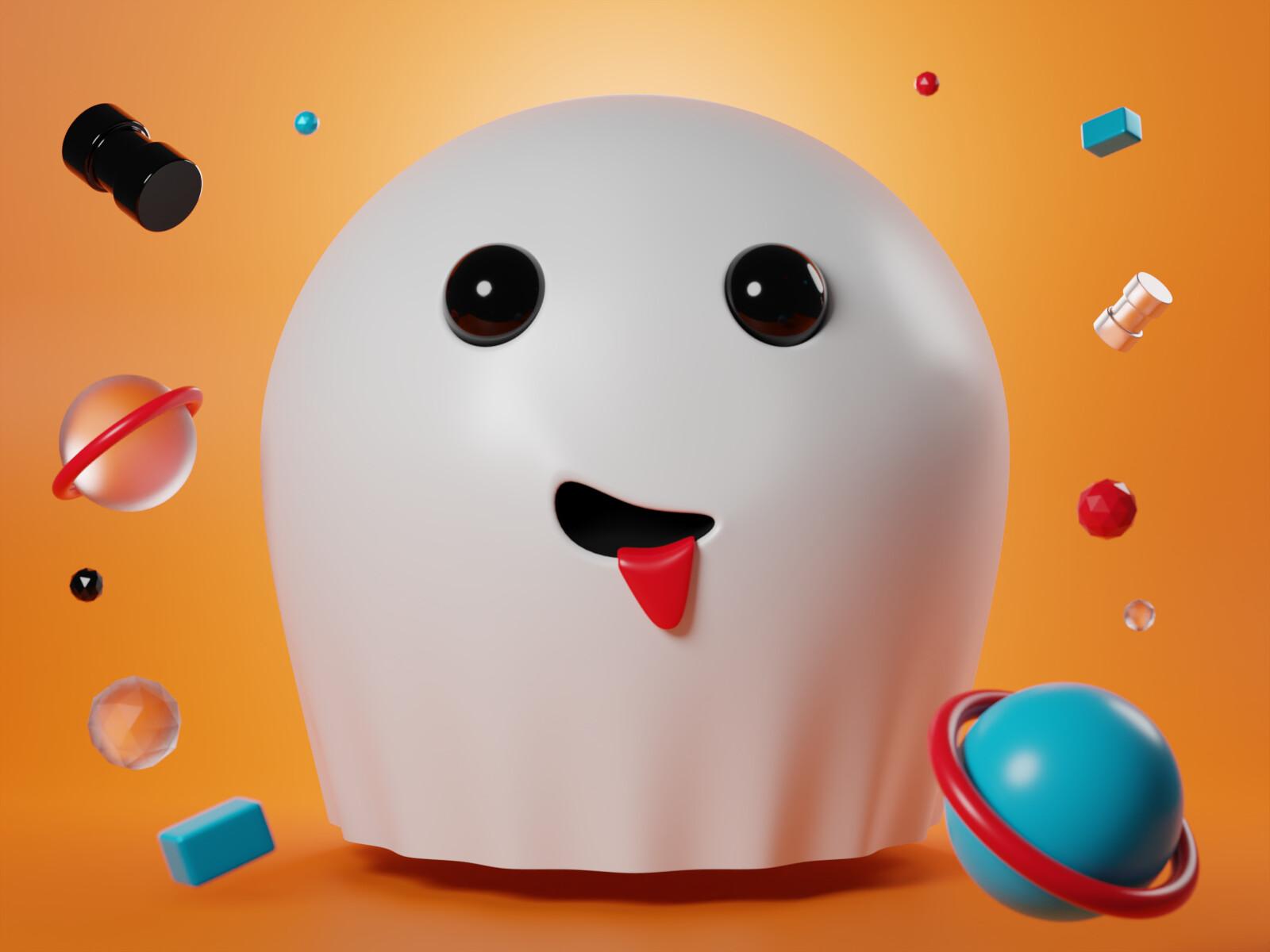 ArtStation - Cute Ghost