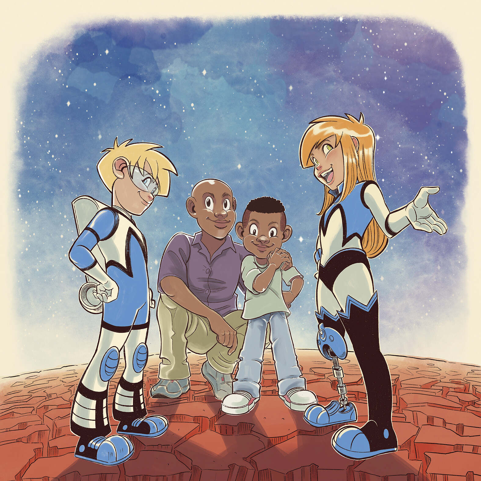 ArtStation - Children's book pages - Jumo Helth