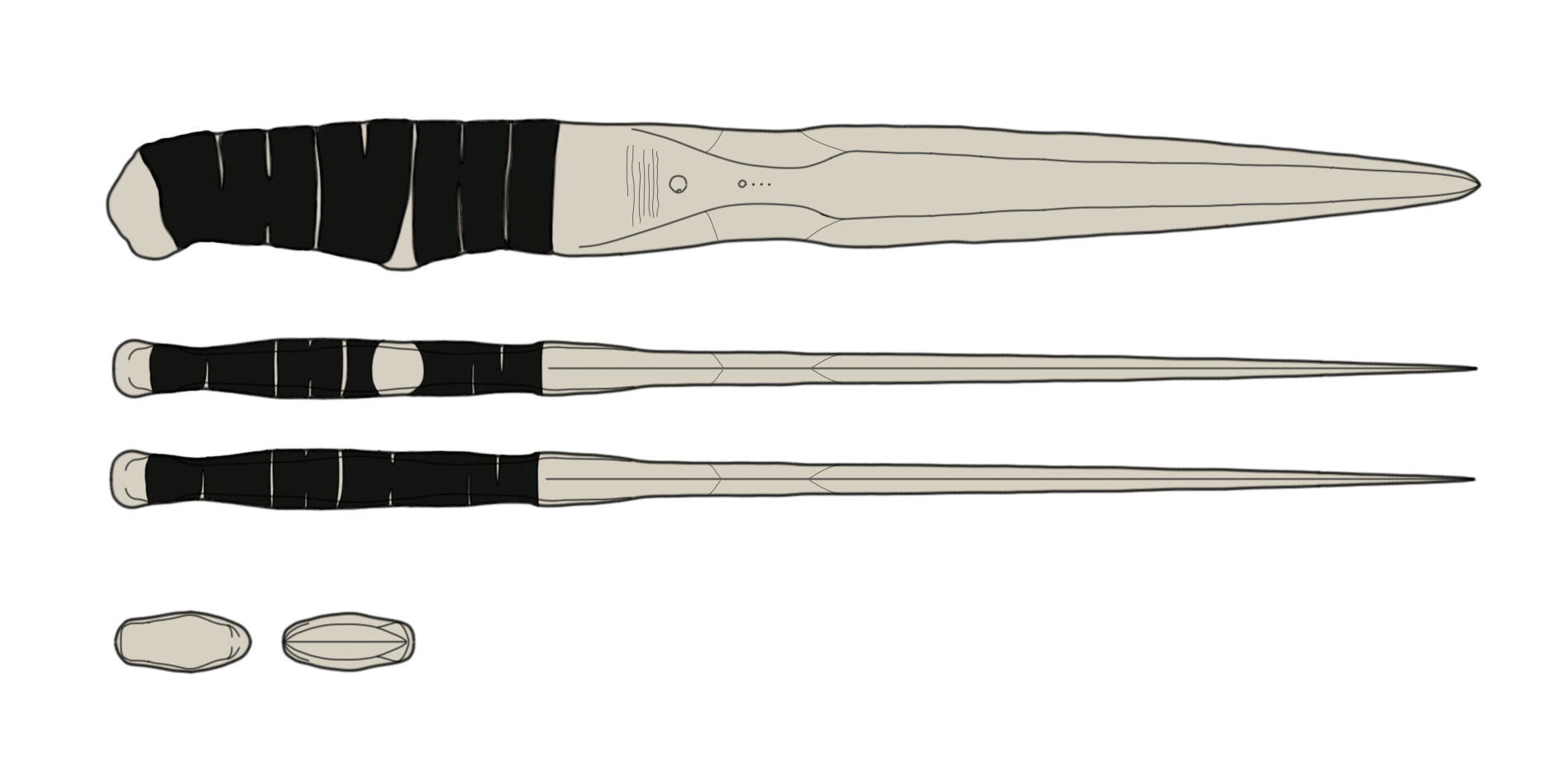 ArtStation - DUNE Crysknife concept