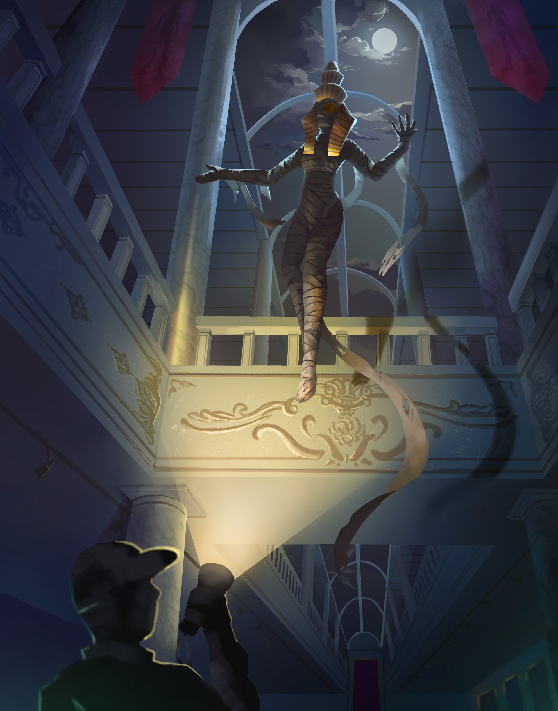 ArtStation - The Haunted Museum