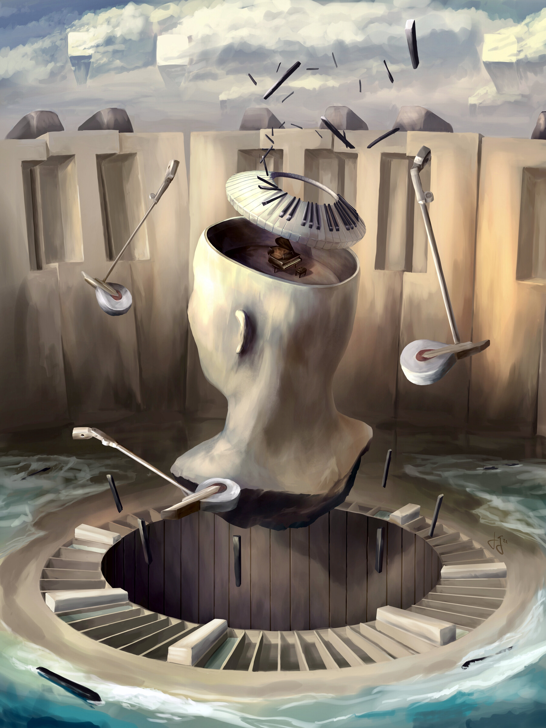 ArtStation - Bartolomeo's Perfect Invention