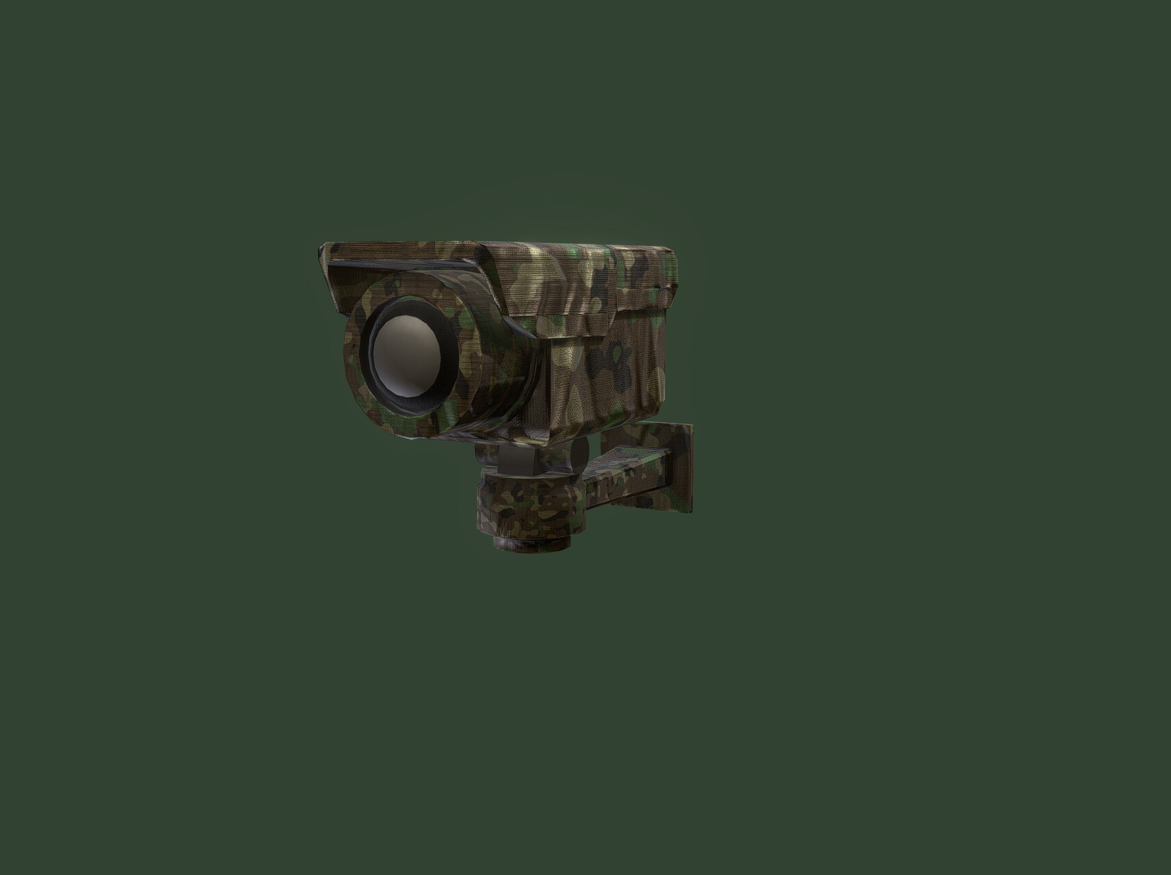 ArtStation - Military Camo CCTV camera