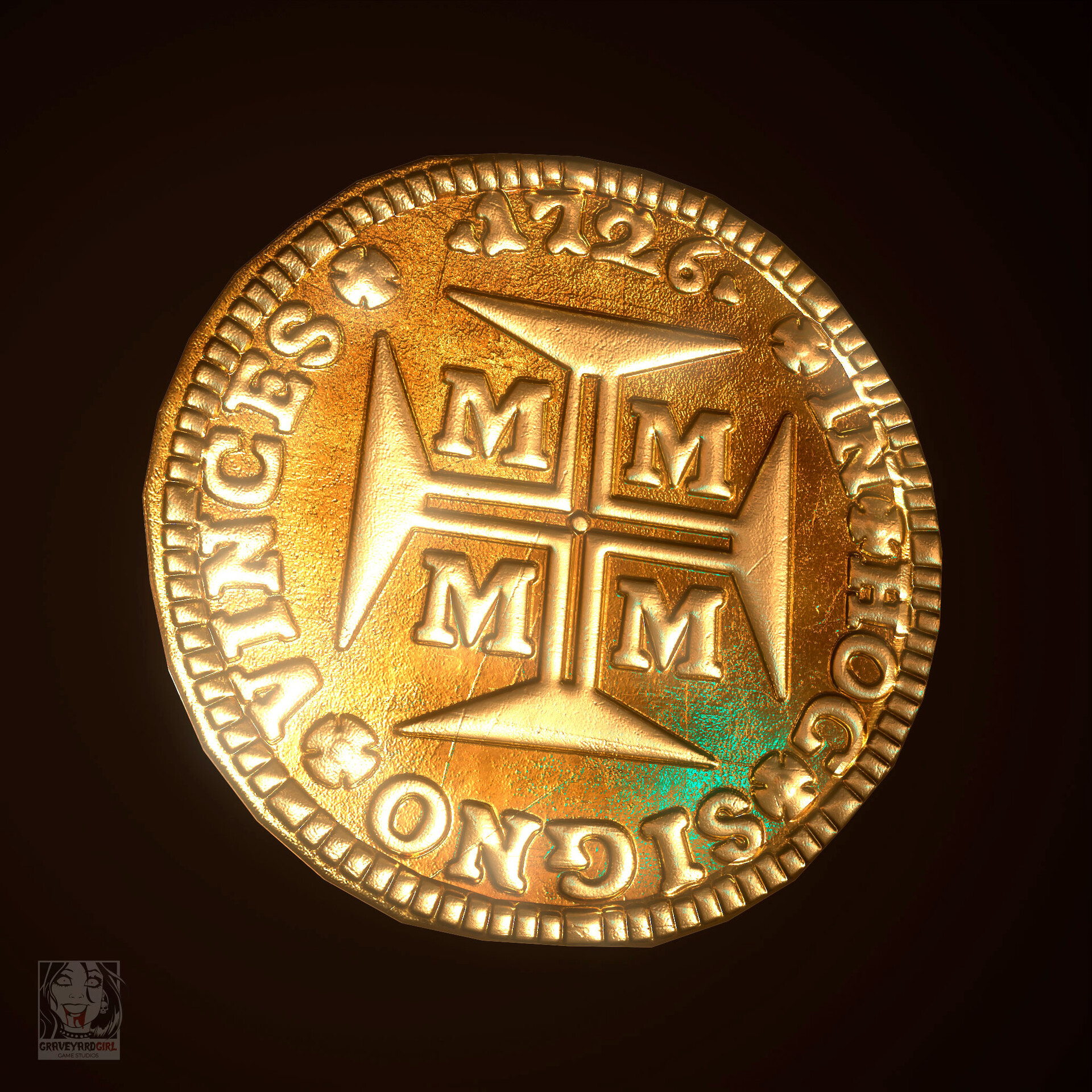 ArtStation - Brazilian Doubloon and Dutch florin