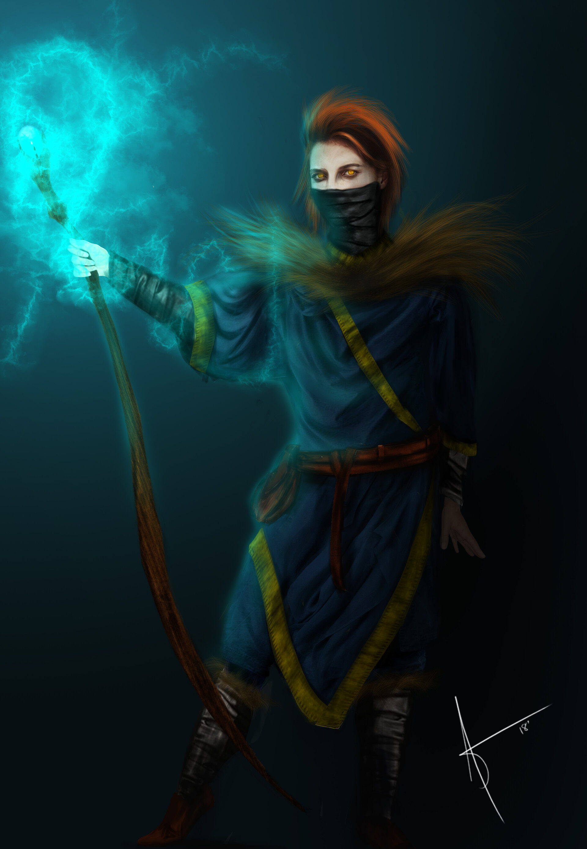 ArtStation - Skyrim Sorceress Redux