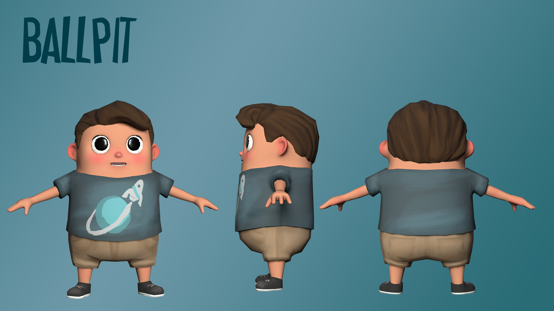 ArtStation - Boyd - Ballpit Vr Character Models and designs