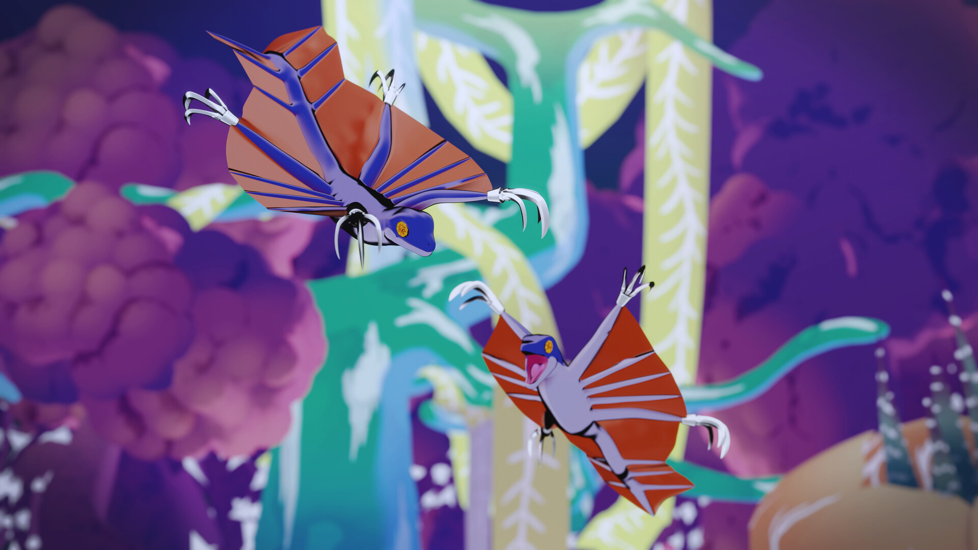 ArtStation - Vampire Gecko