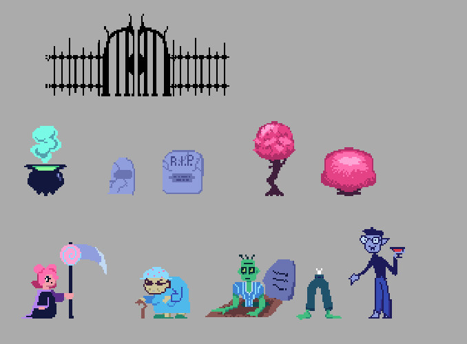 ArtStation - Sprite Assets - Project In Progress