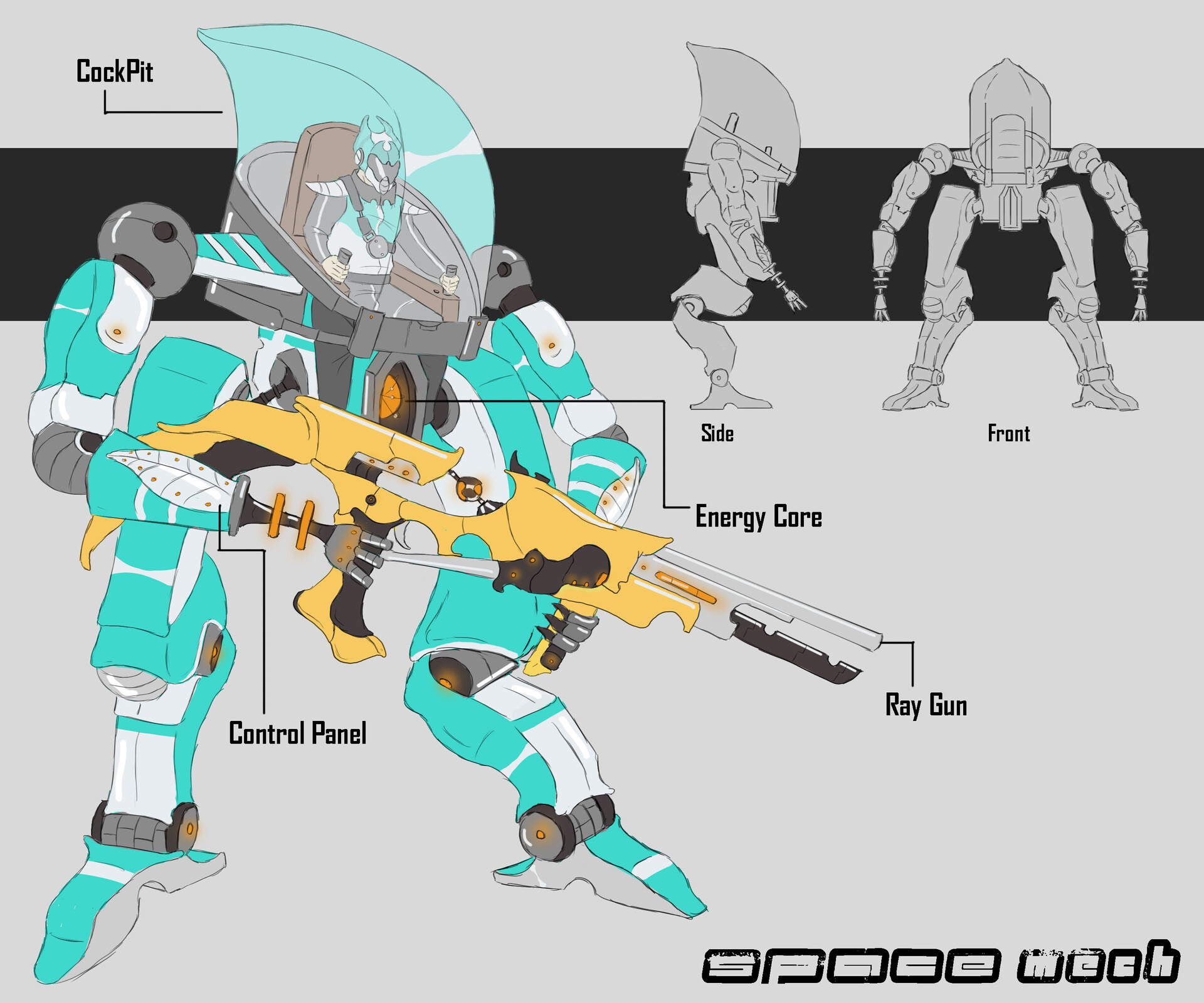 ArtStation - Space Mech