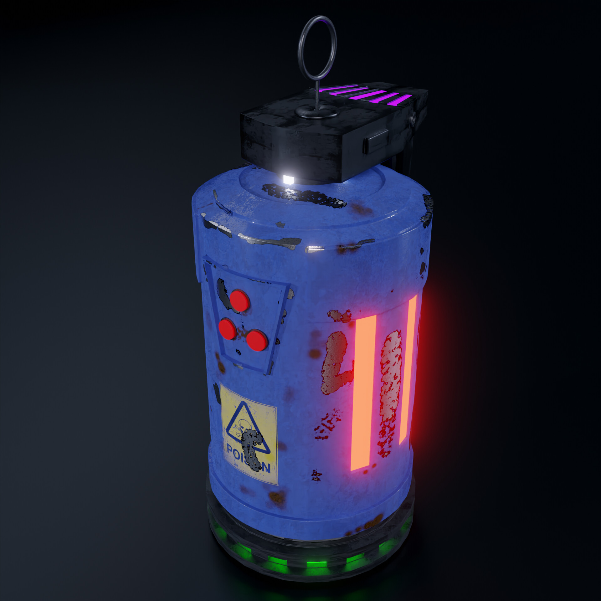 ArtStation - Sci-FI Grenade