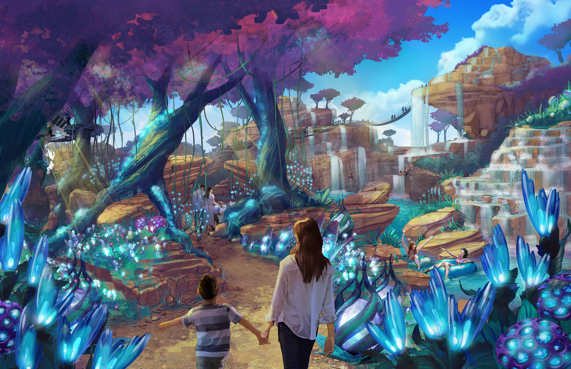 Michael Claessens - Fantastic Alien Themepark