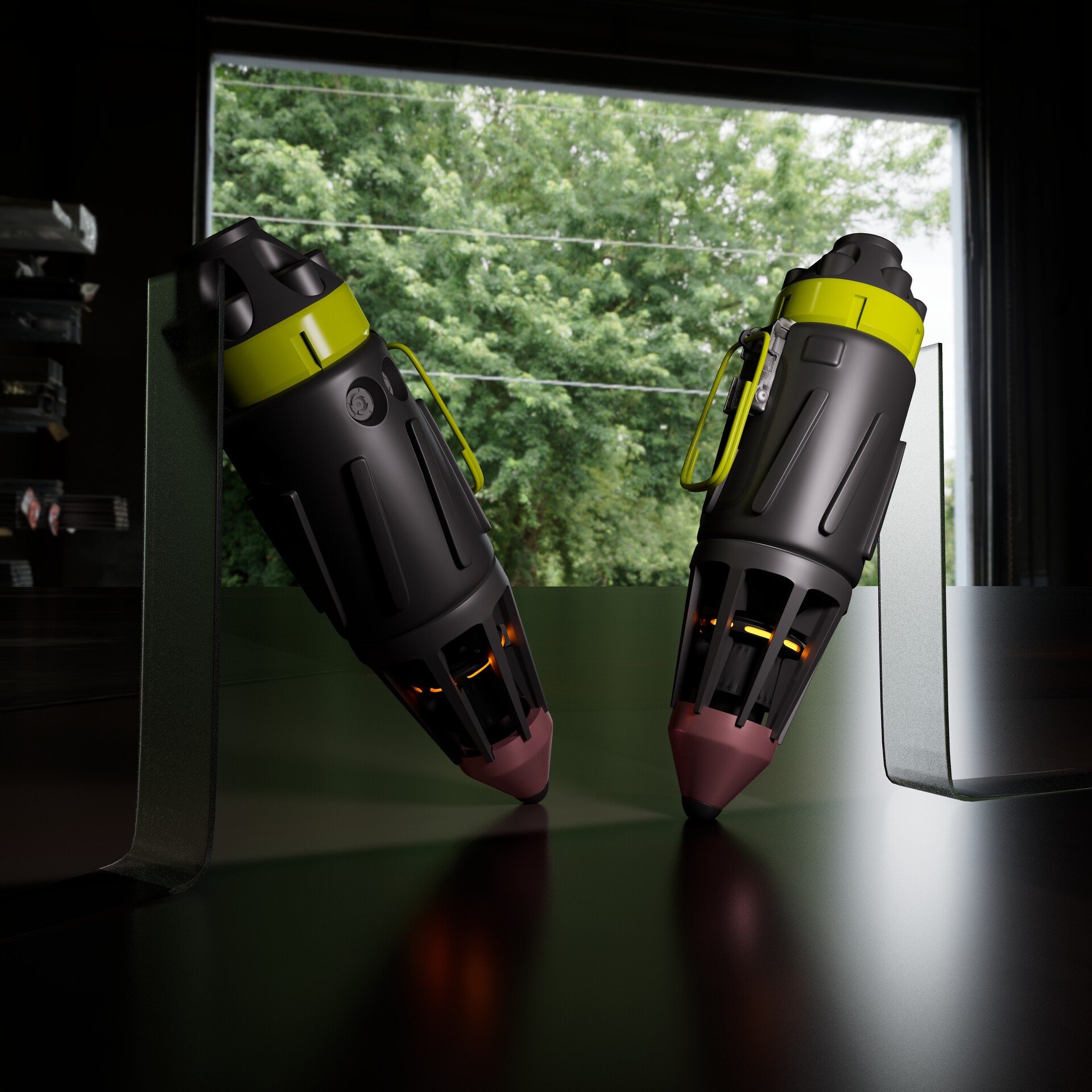 ArtStation - grenade hard surface modelling and texturing